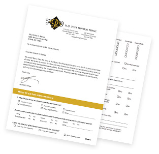 Aftercare Card Program for Funeral Homes and Cemeteries